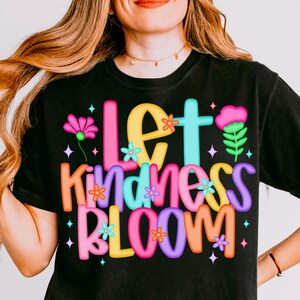 Let Kindness Bloom Png, Affirmations Png, Inspirational Png, Mental ...