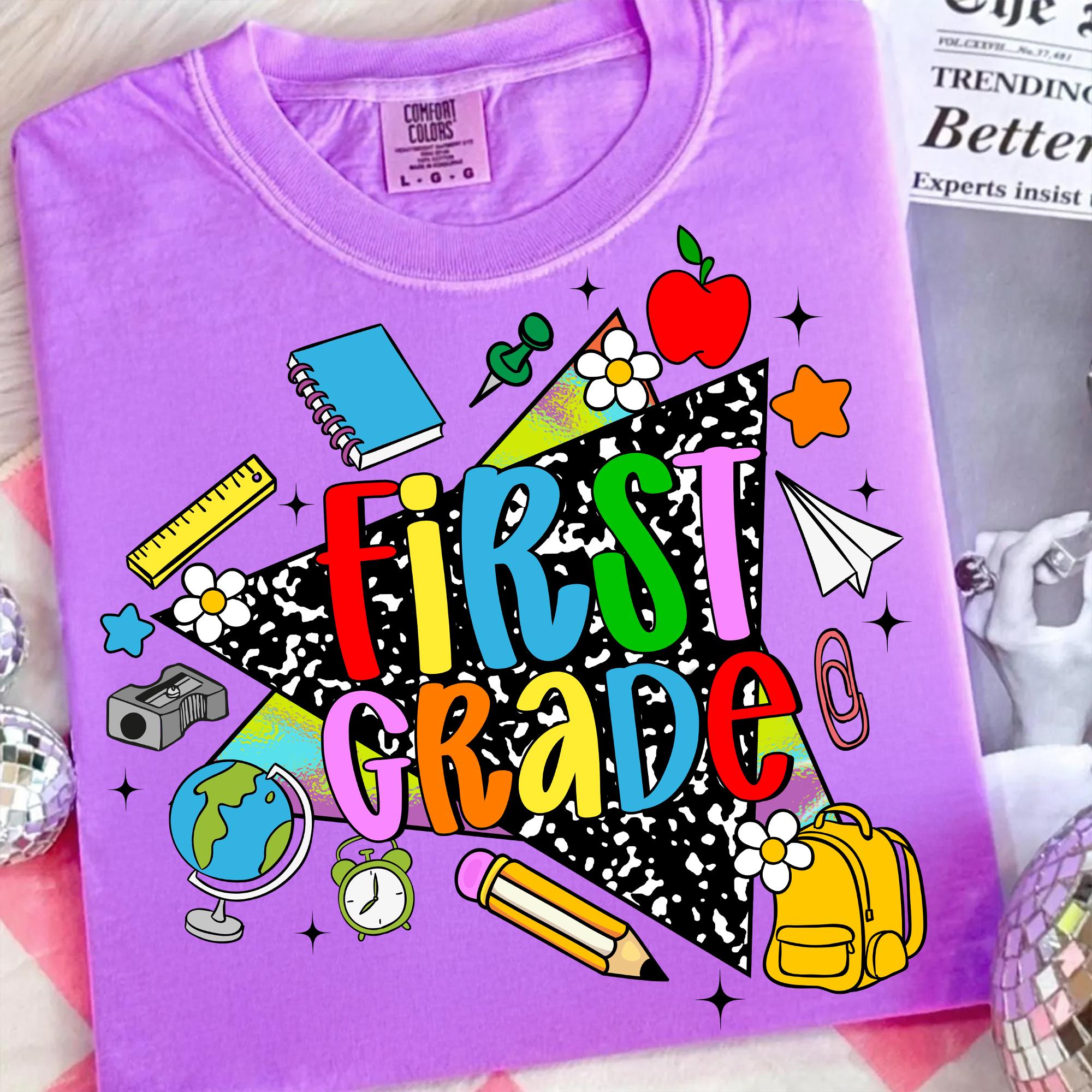 Preppy Back to School Bundle PNG, Teacher Shirt Design, Girly ...