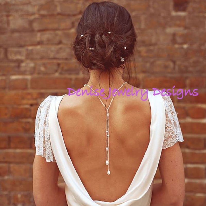 Back Necklace - Etsy