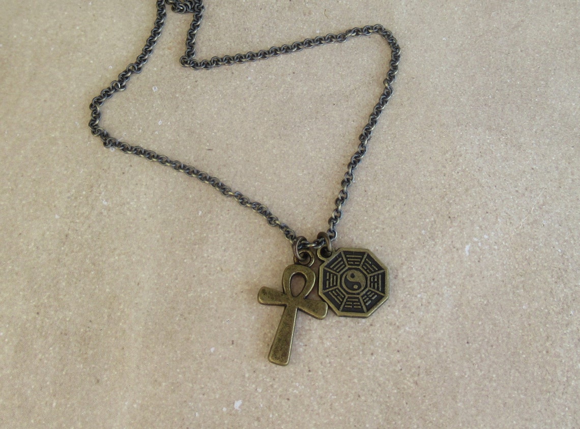 LOST TV Show Necklace Lost Jewelry Lost Memorabilia Lost TV | Etsy