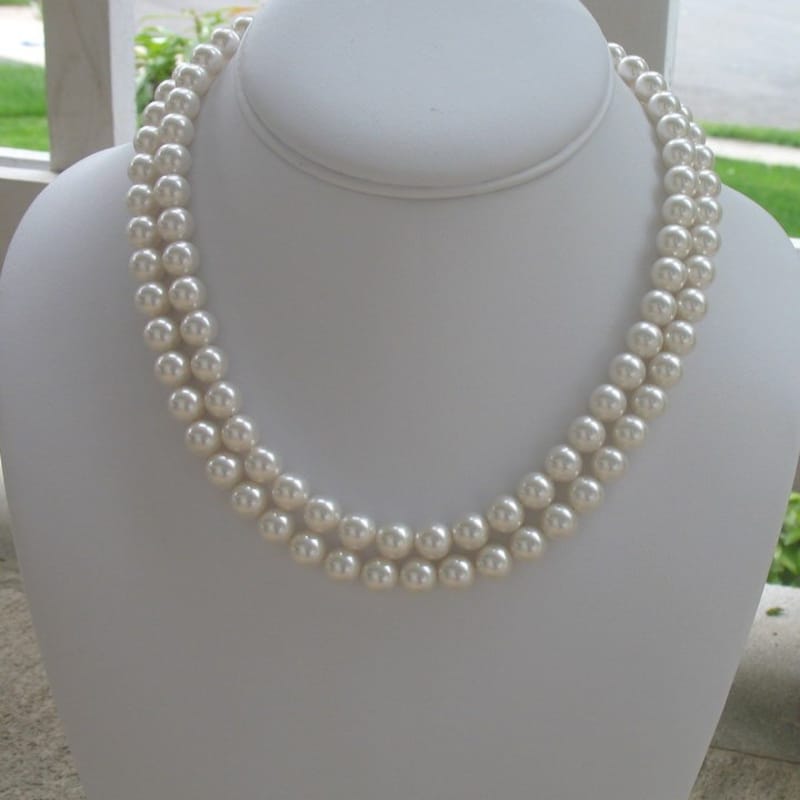 Double Strand Pearls - Etsy