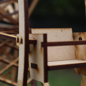 Ferris Wheel Laser Cut 3D Model Kit - Digital File - Etsy