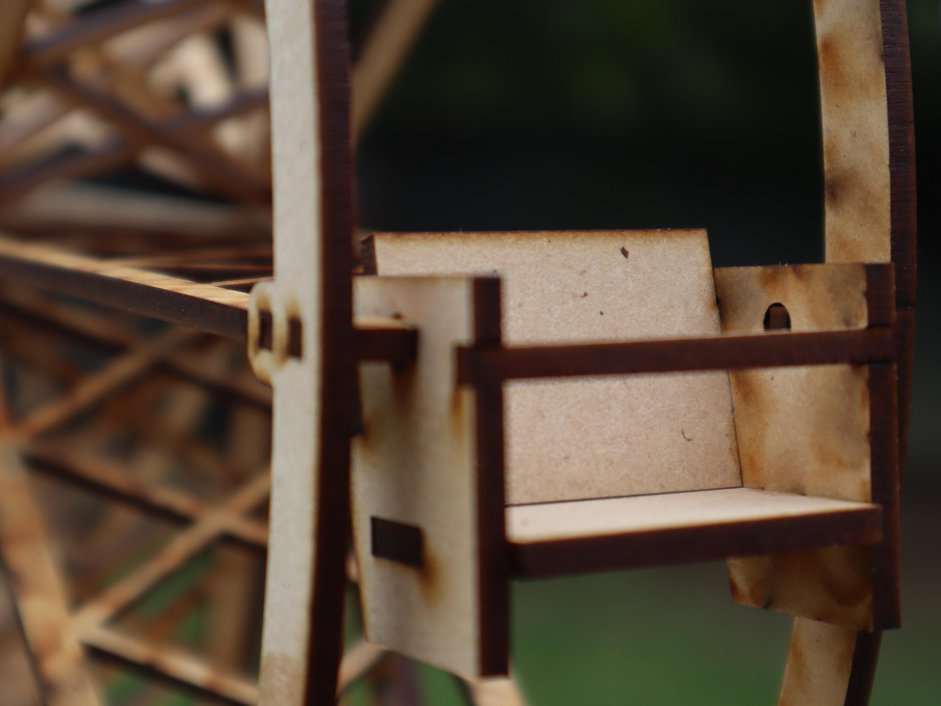 Ferris Wheel Laser Cut 3D Model Kit - Digital File - Etsy