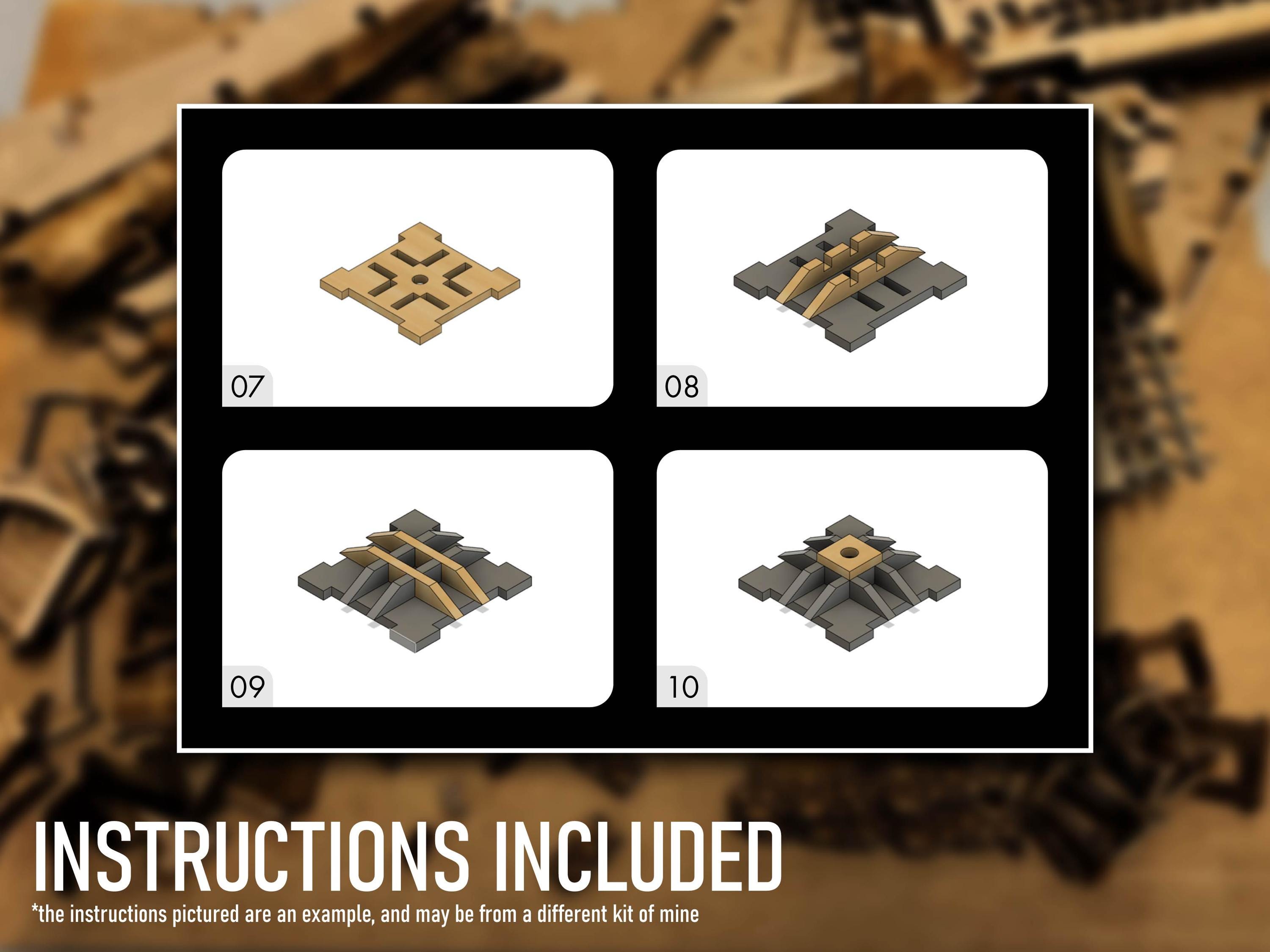 TARDIS Laser Cut 3D Model Kit Digital File - Etsy