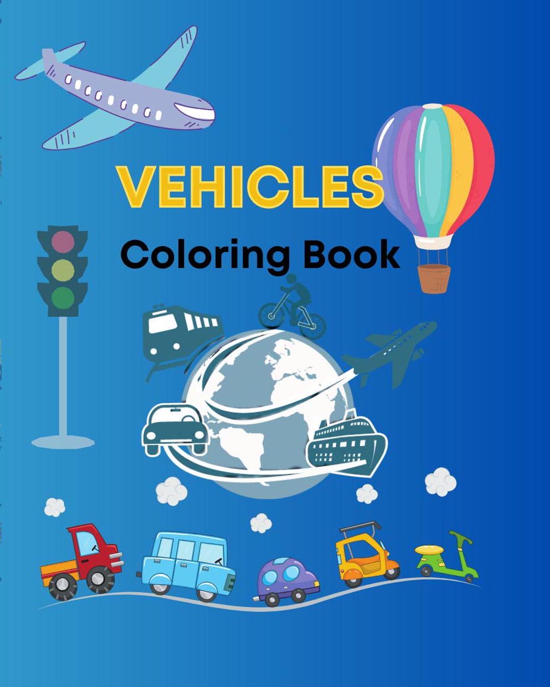 Digital Coloring Pages,children's Coloring Book,creative Activities ...