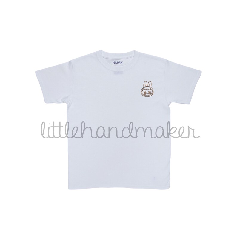 LABUBU Line Art Embroidery, Labubu Popmart, Labubu Embroidery Design ...