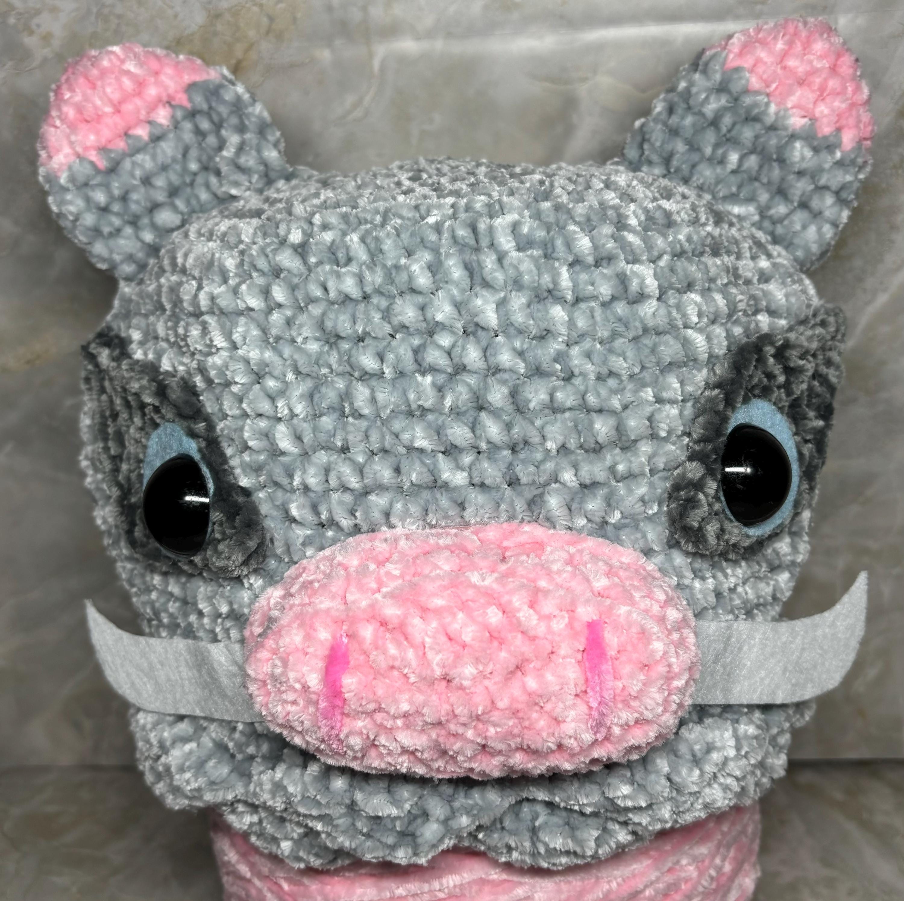 Inosuke Hat/ Beanie Demon Slayer Inspired Crochet - Etsy