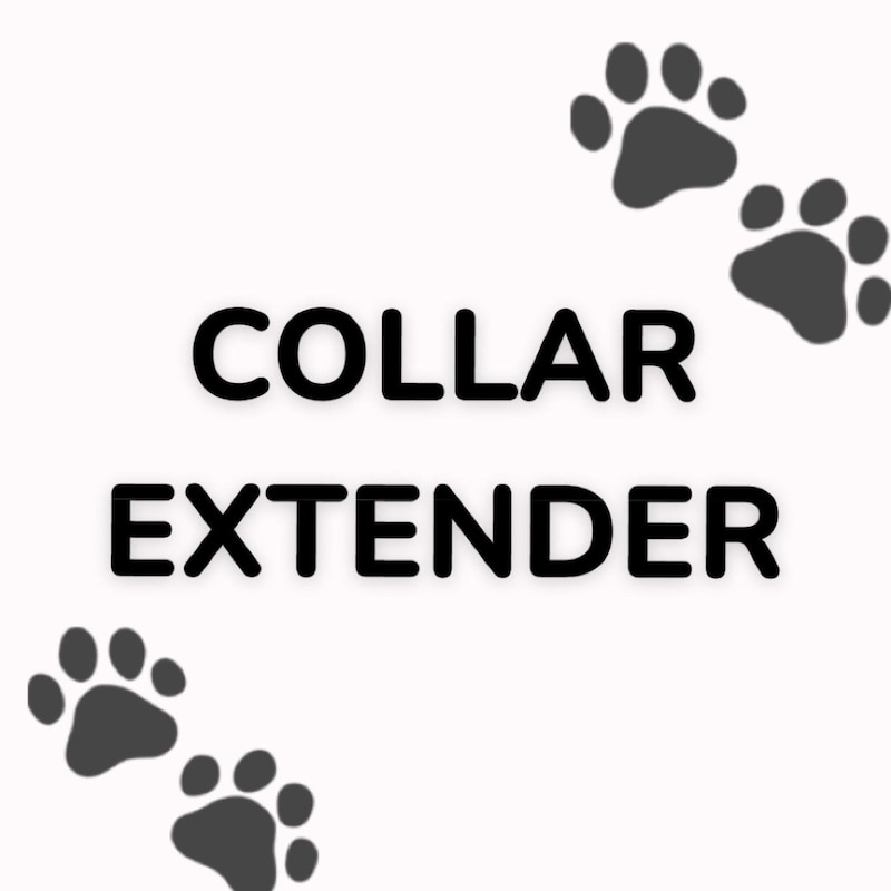 Dog Collar Extendable - Etsy