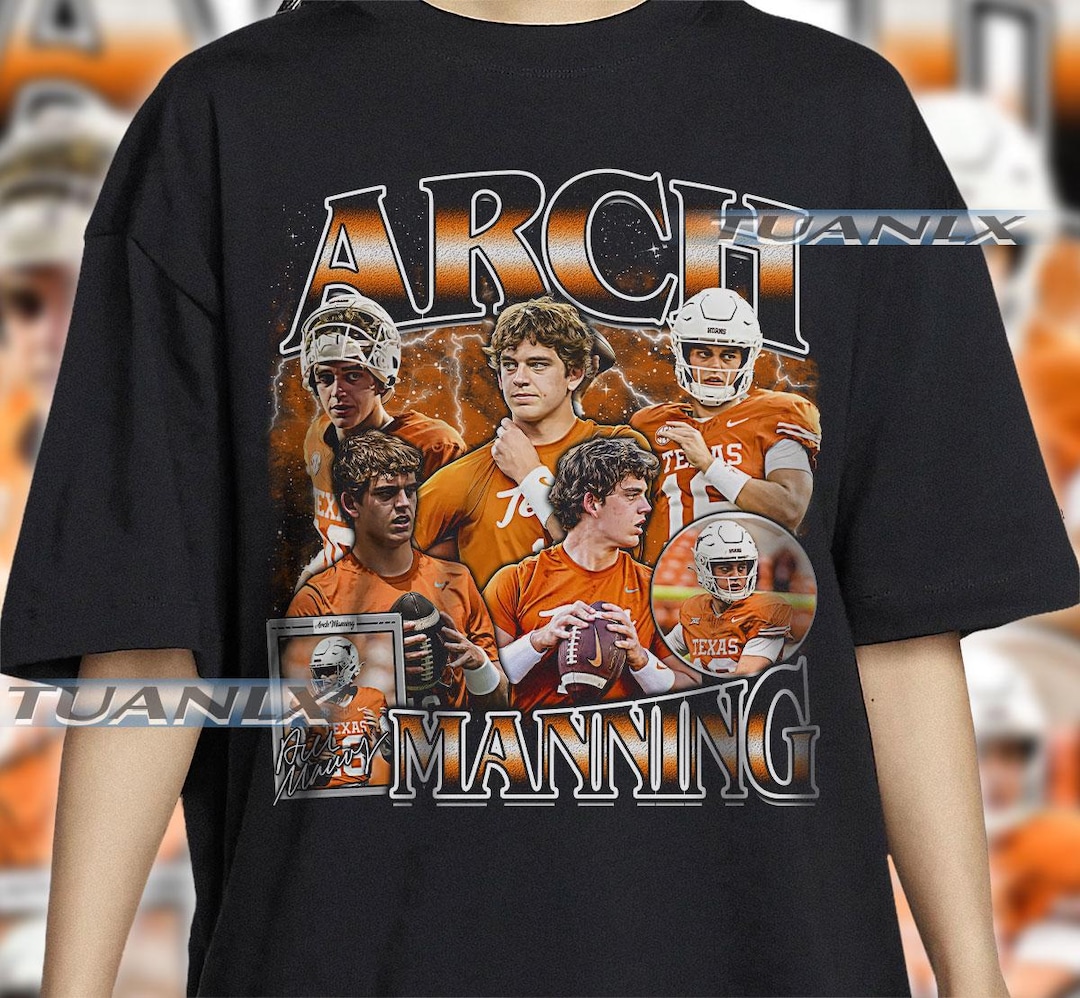 Vintage 90s Graphic Style Arch Manning T-shirt, Arch Manning Shirt ...