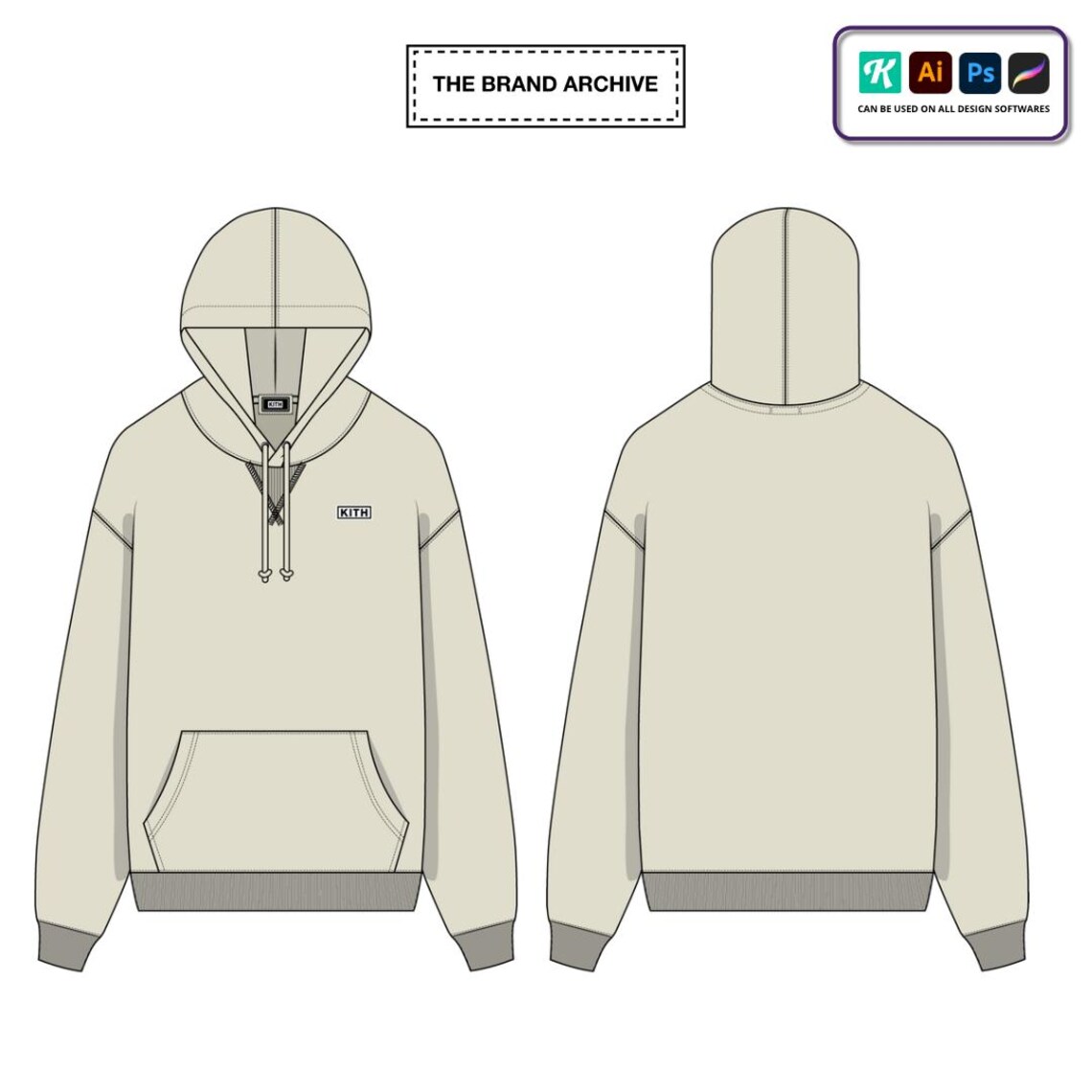 Streetwear Clothing Vector Mockup Zip Hoodie 14 Mockups Clothing Brand ...