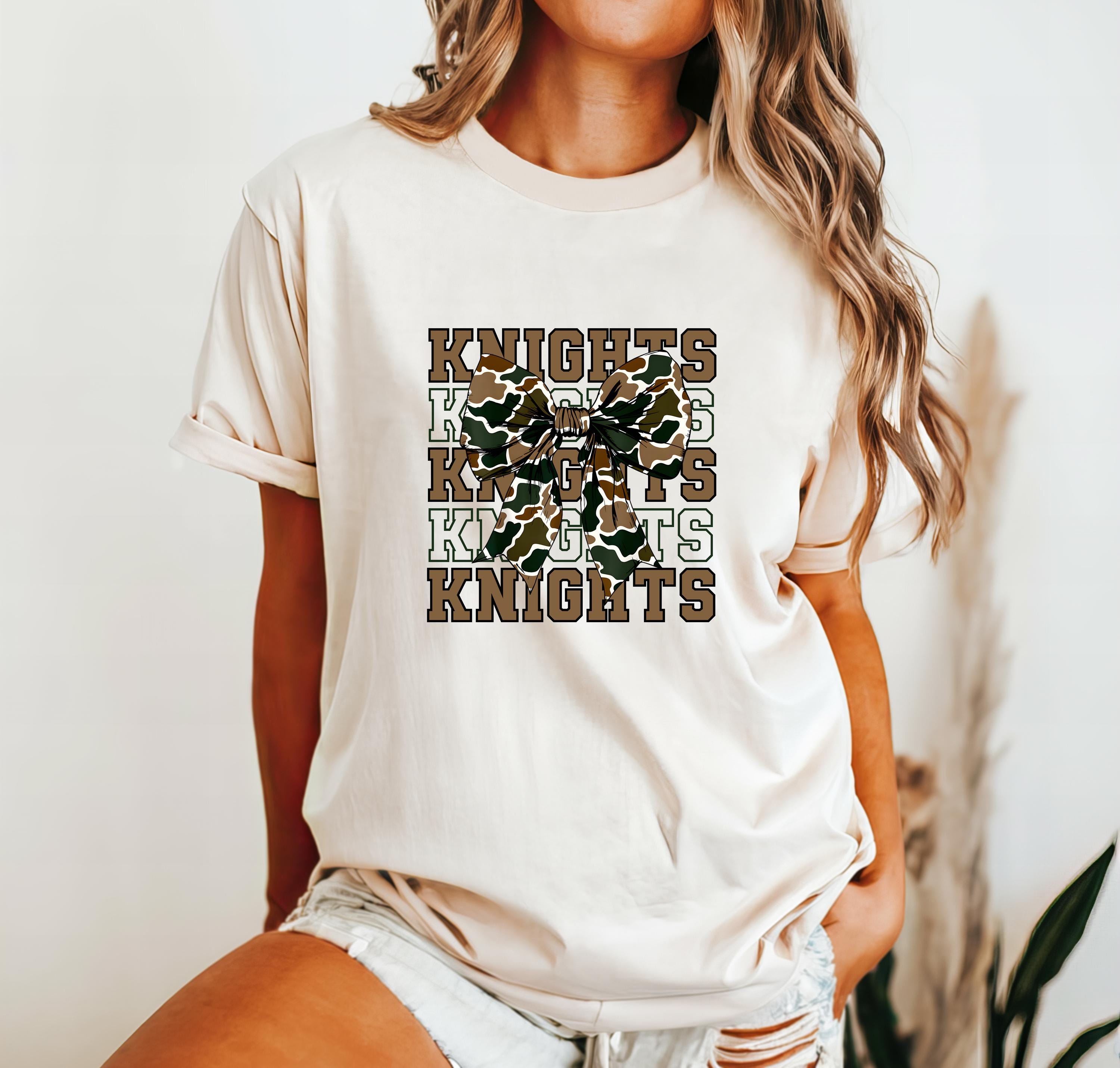 Knights Mascot Camo Coquette PNG Digital Download - Etsy