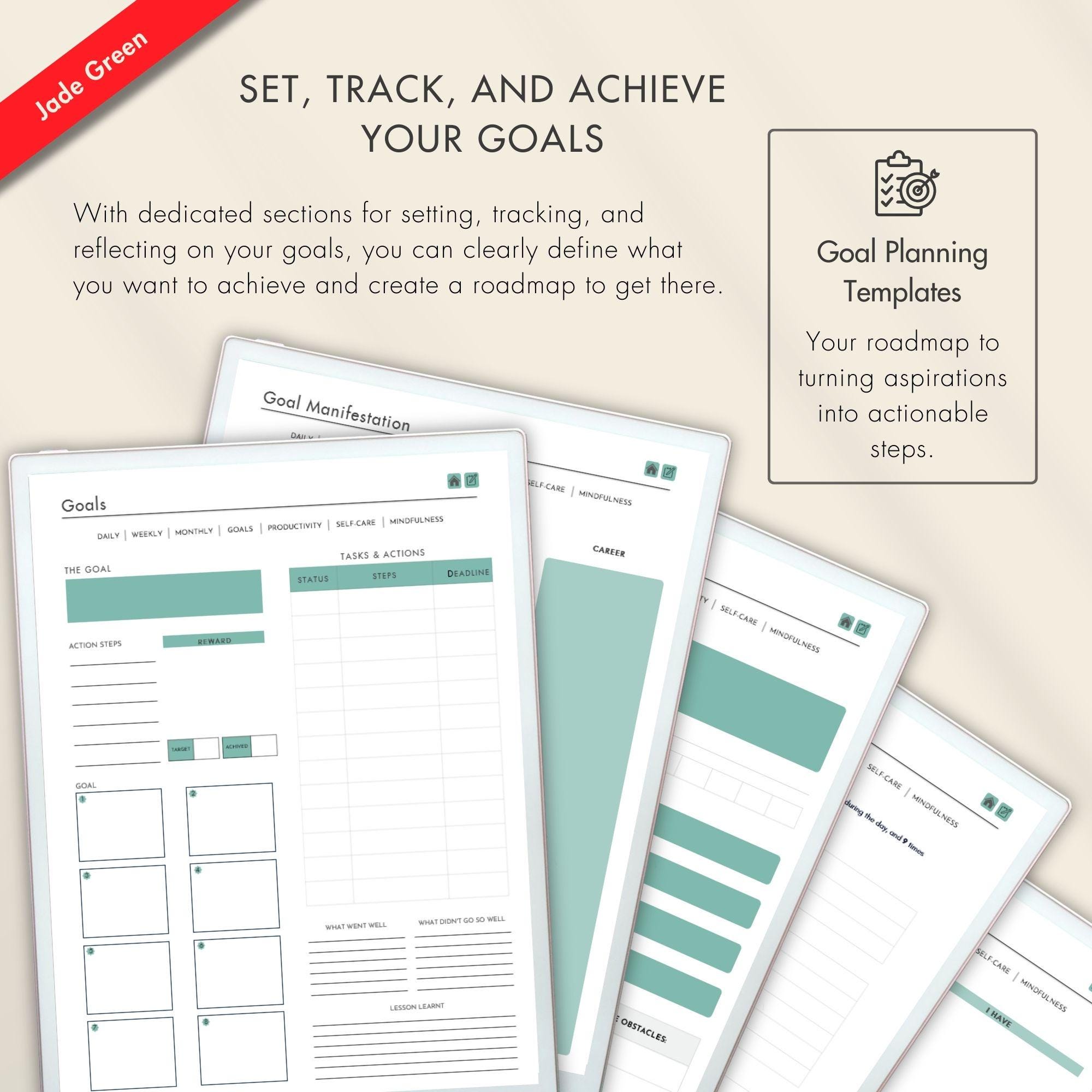 Remarkable Paper Pro Templates Productivity Bundle RMPP Digital Notes ...