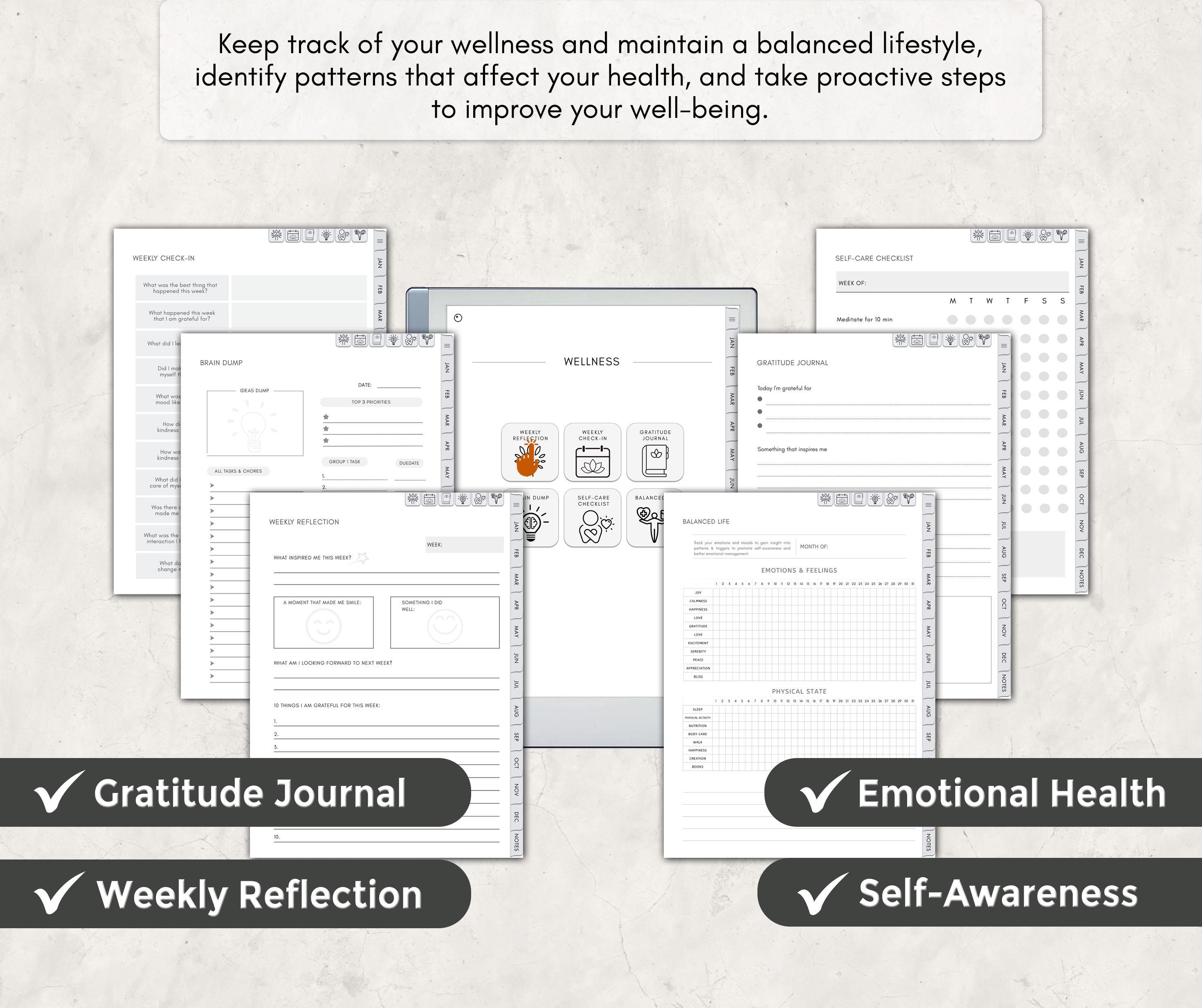Remarkable 2 Planner 2024-2025: Hyperlinked Digital Templates - Etsy