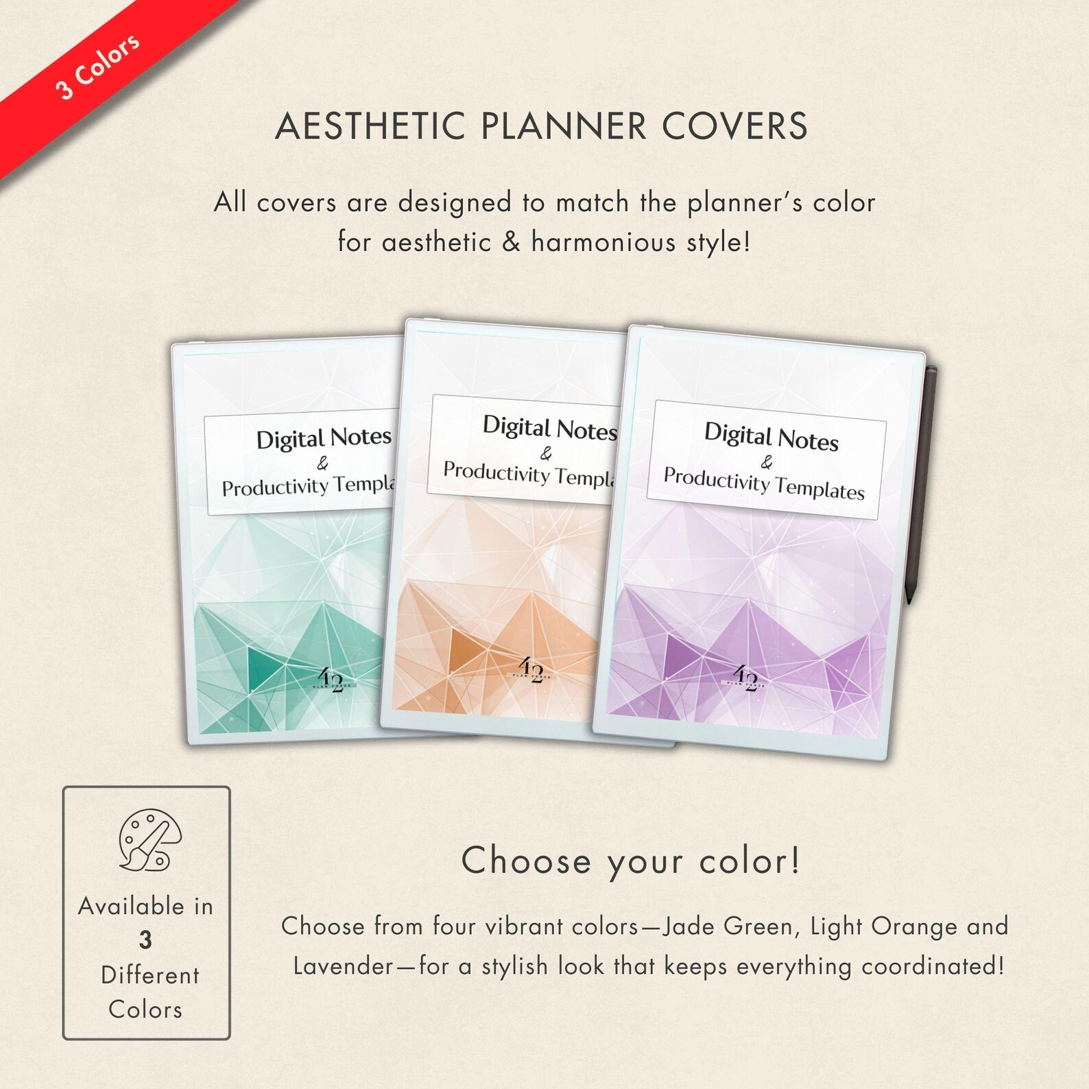 Remarkable Paper Pro Templates Productivity Bundle RMPP Digital Notes ...