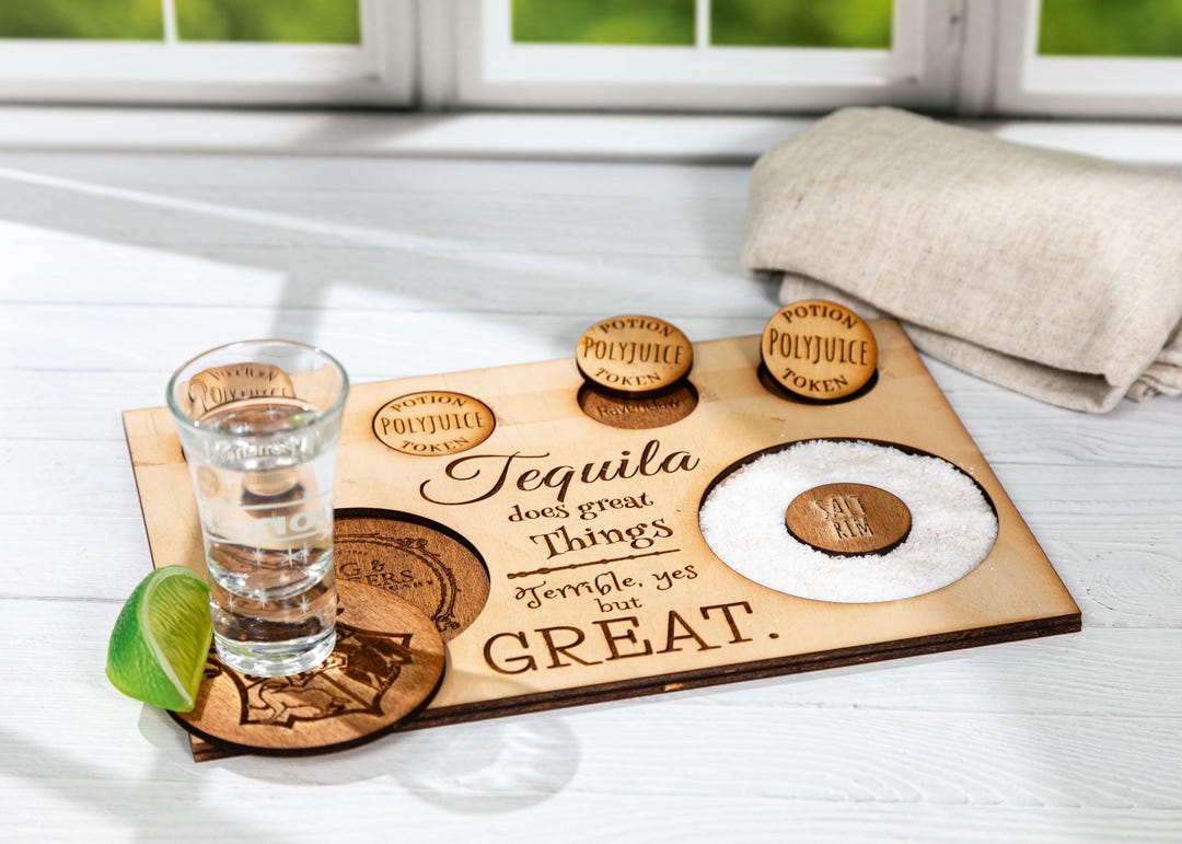 Custom Tequila Boards, Personalized Wood Boards, Engraved Wood Serving ...