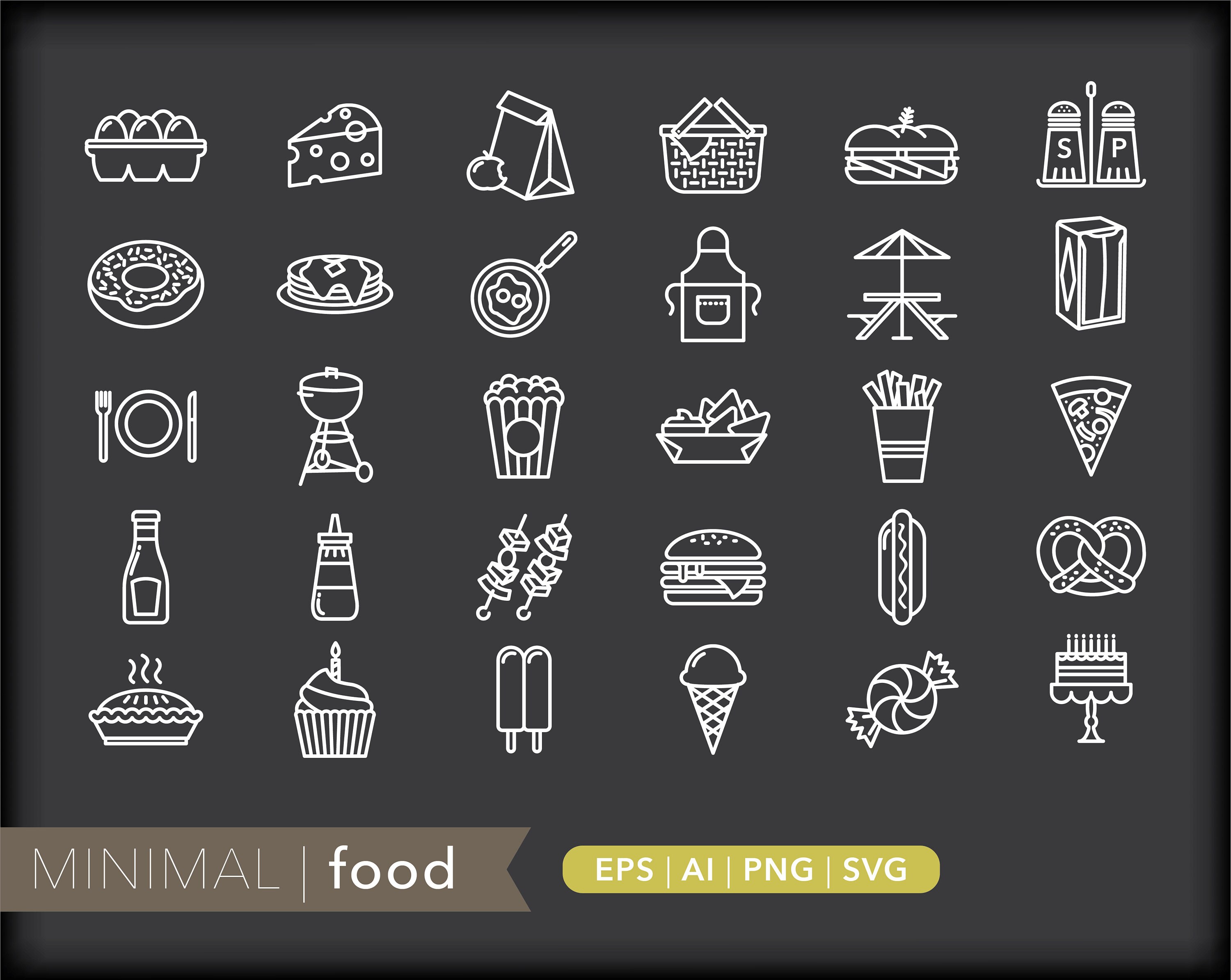 Food Icon Png White