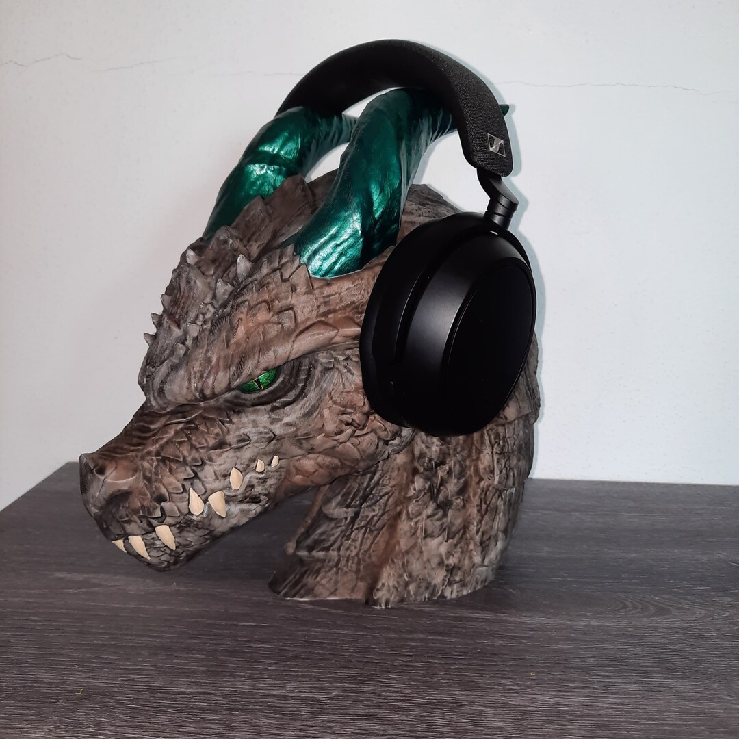 Fantasy Dragon Headphone Holder Dragon Headphone Holder Shelf ...