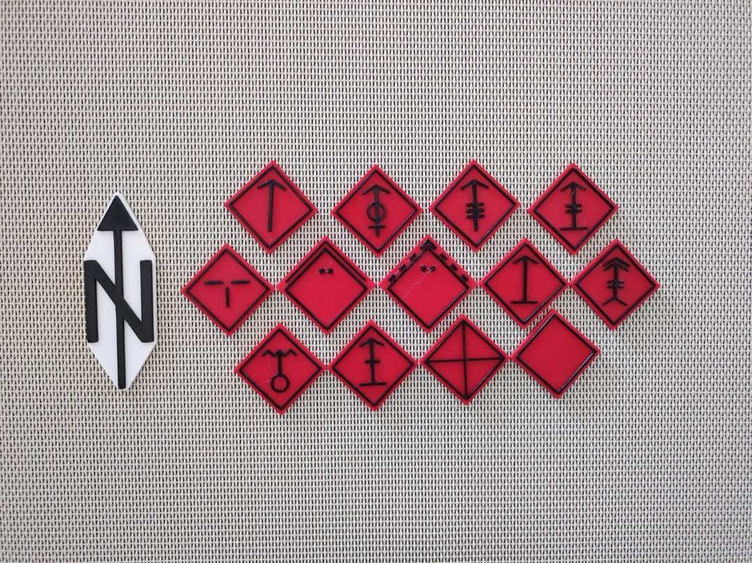 Military Symbols 3D Printing Enemy - Etsy UK