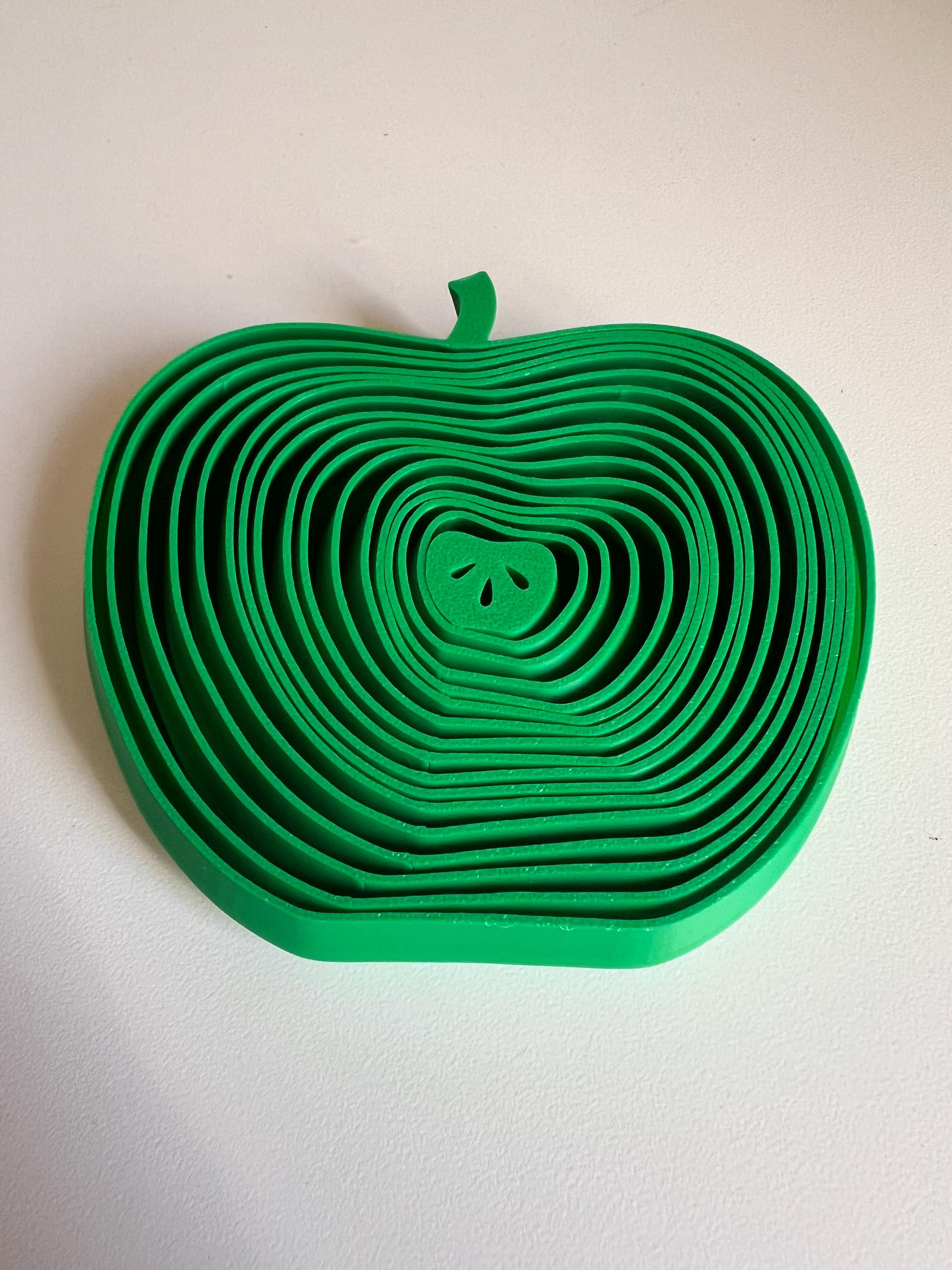 3D Printed Apple Fidget Toy - Etsy