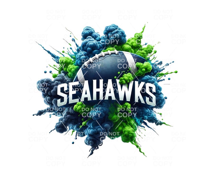 High School Seahawks PNG Sublimation Design - Etsy