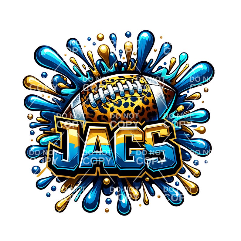 Southern University Jaguars Football PNG Sublimation Design - Etsy