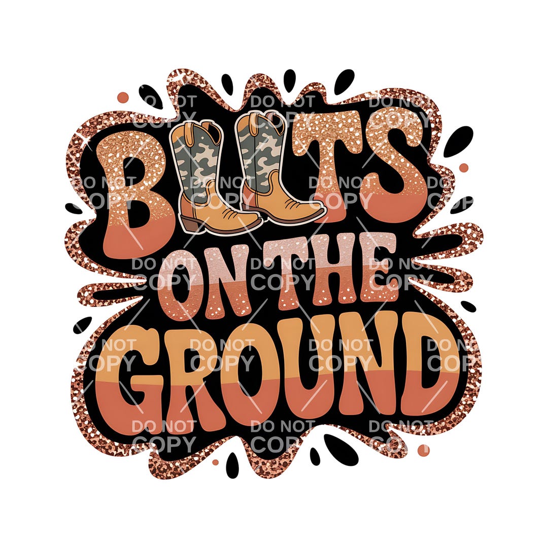 Boots on the Ground PNG Sublimation Design - Etsy