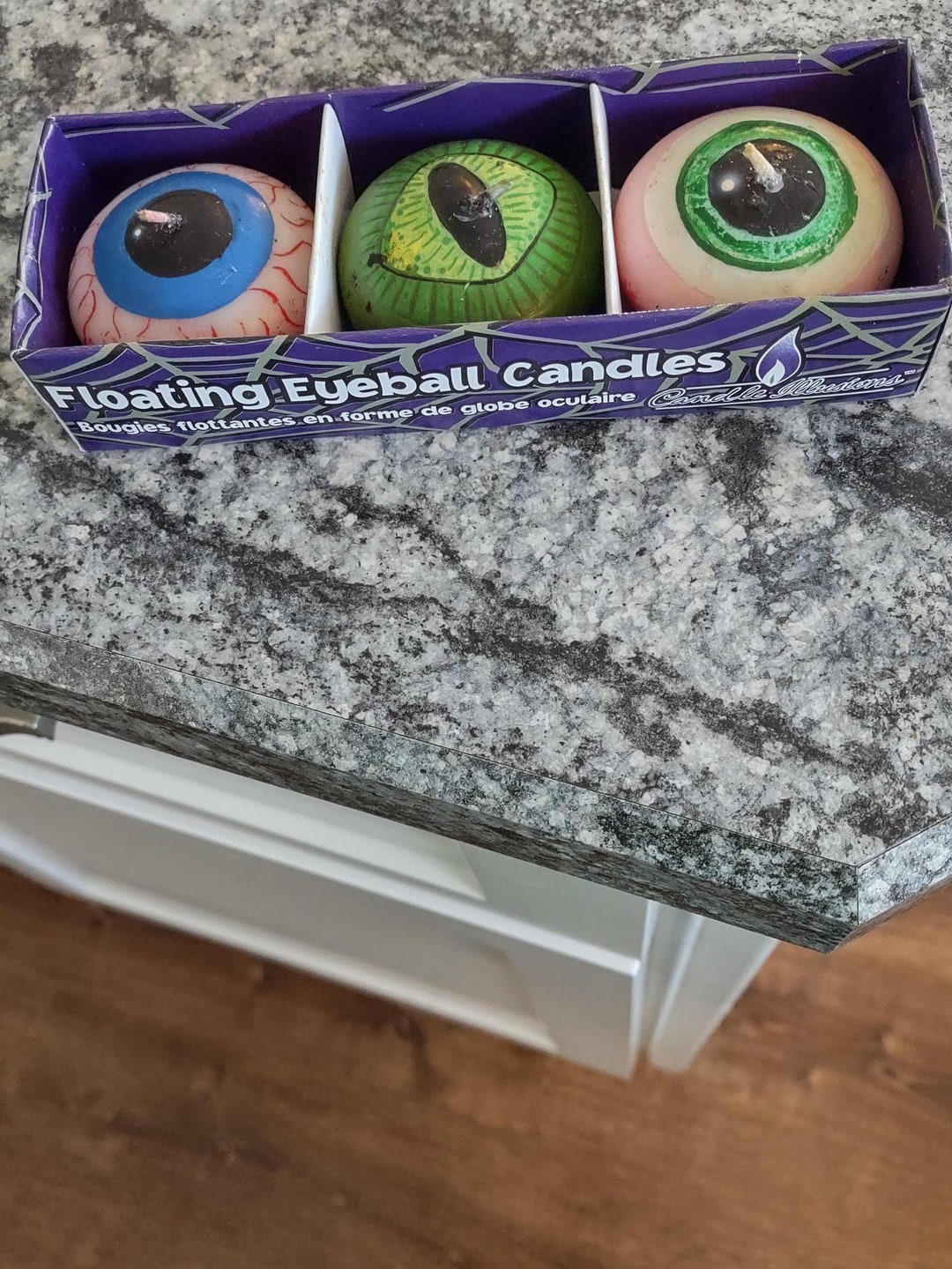 Floating Eyeball Candles - Set of (3) Includes Alien, Bloodshot, and Reptile Themed Candles - Etsy