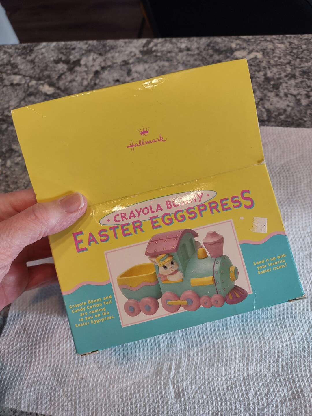 Vintage - Hallmark - Crayola, Bunny Easter Eggspress Train - New, Old ...
