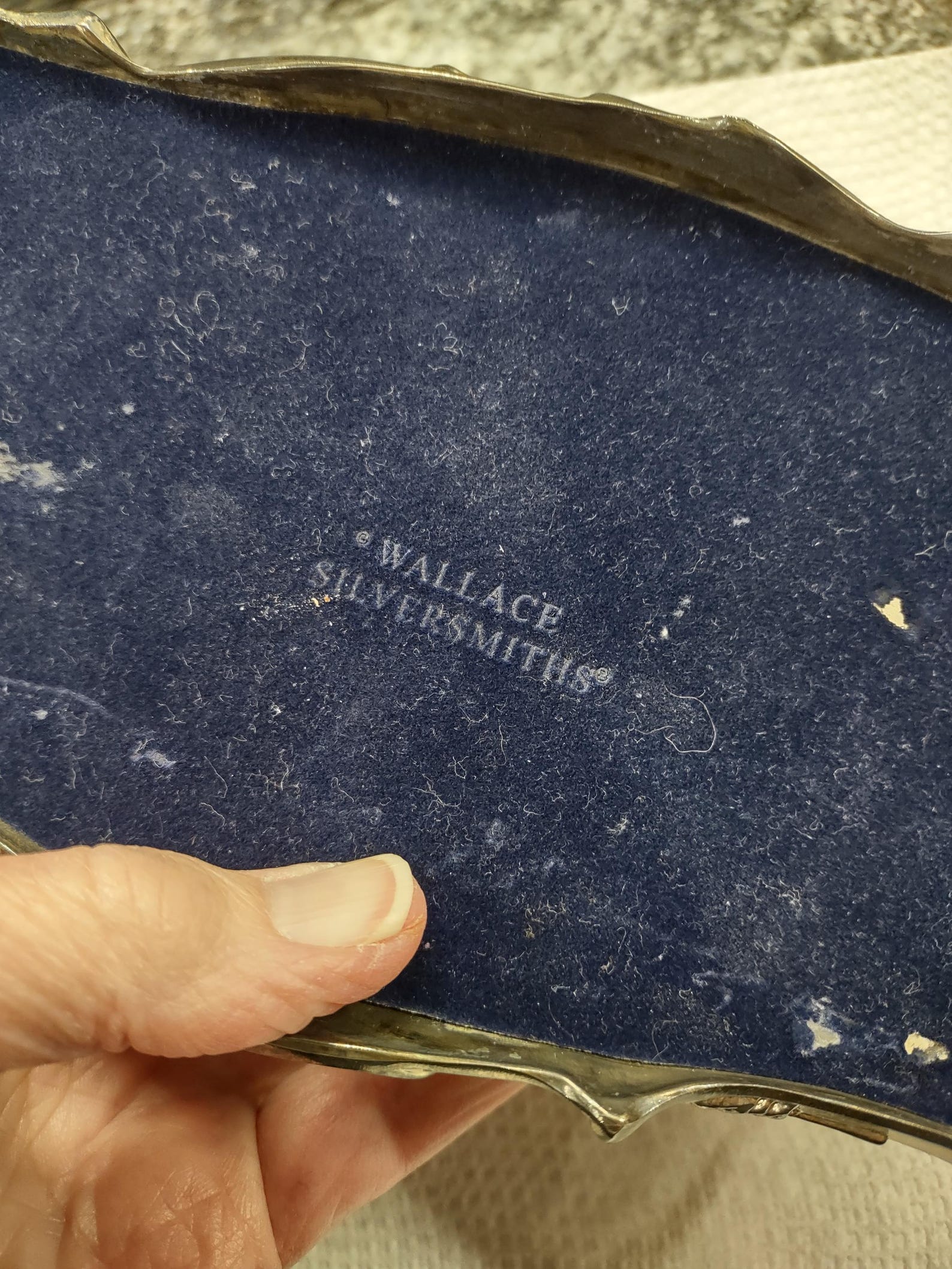 Vintage - Silver Plated Music Box - Wallace Silversmiths - "waltz of ...
