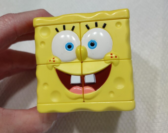 Vintage - Cube Puzzle - Spongebob Squarepants Burger King - 2003 - EUC ...