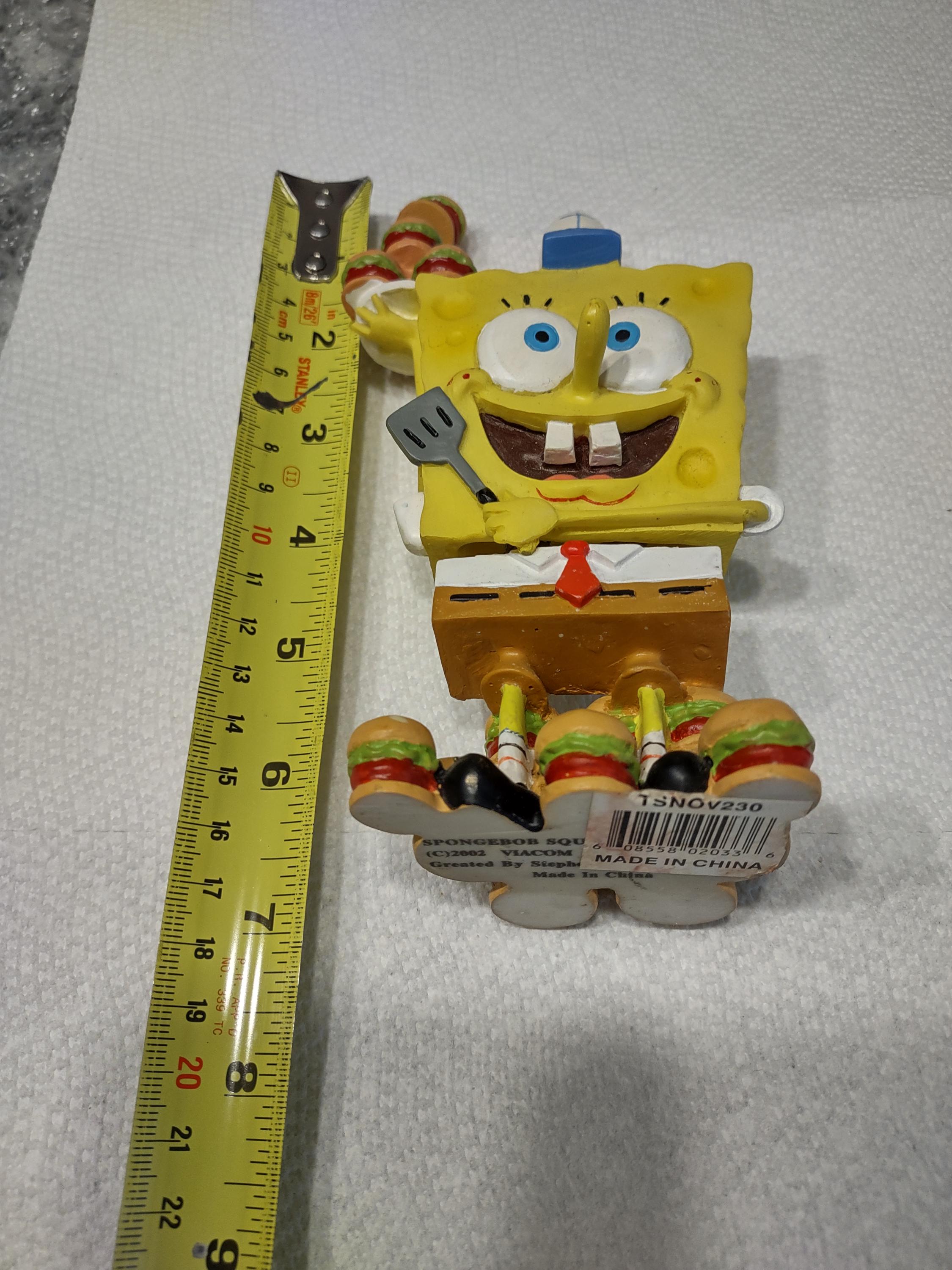 Vintage - Spongebob Squarepants Bobbler - Krabby Patty - 2002 - Toy ...