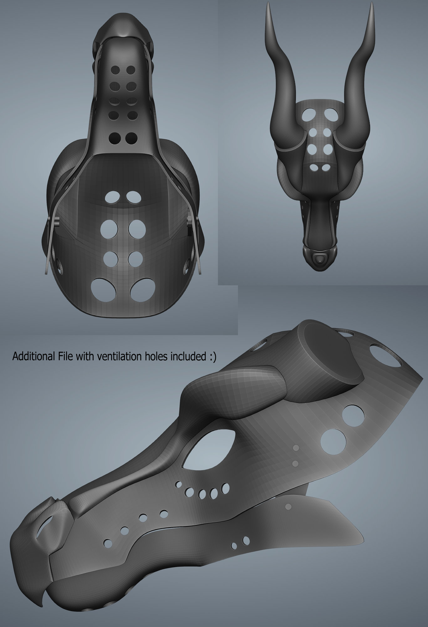 3D Print File STL Skywing Fursuit Head Base V2 - Etsy Australia