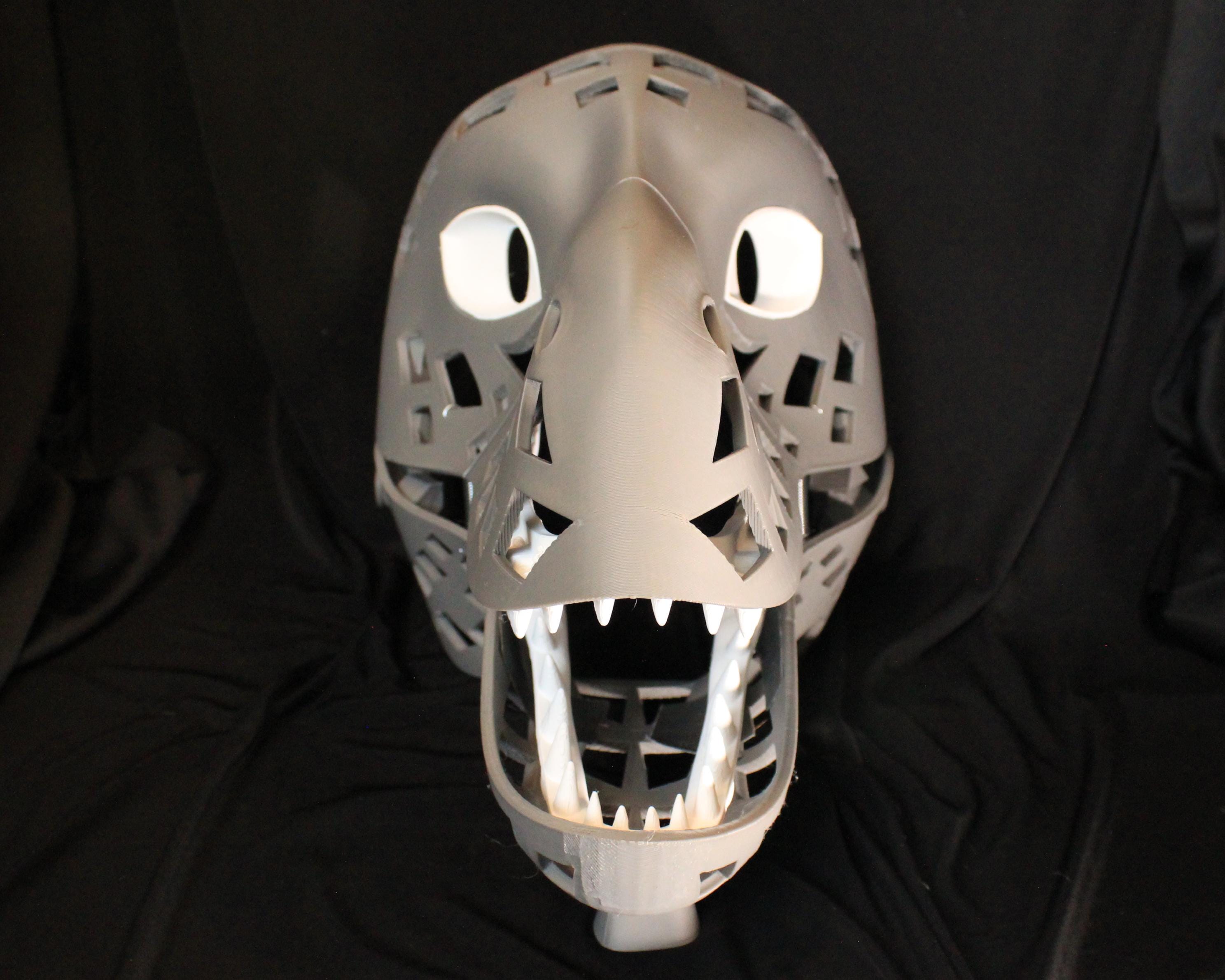 3D Printed Toony Allosaurus Fursuit Head Base Kit (MADE TO ORDER) - Etsy