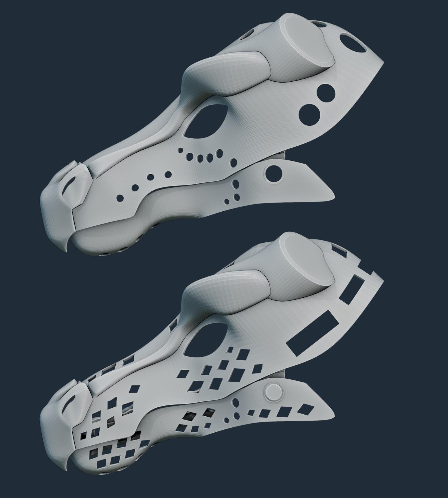 3D Print File (STL) Skywing Fursuit Head Base V2 - Etsy