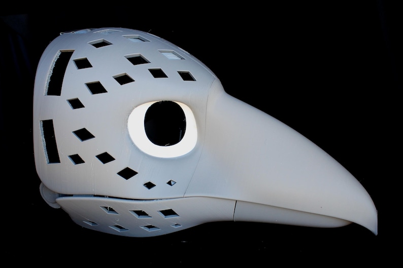 3D Printed Toony Crow/bird Fursuit Head Base Kit (MADE TO ORDER) - Etsy ...