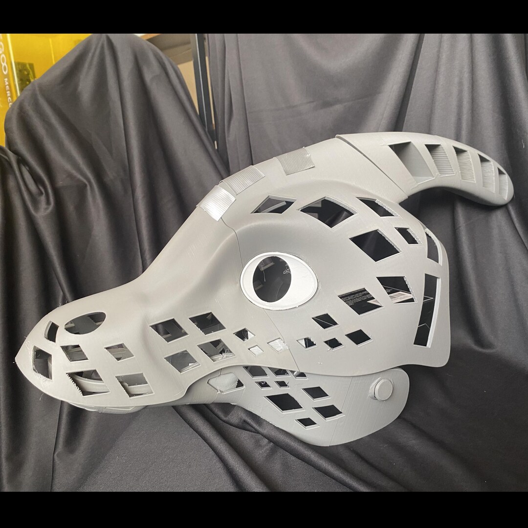 3D Printed Toony Parasaur Fursuit Head Base Kit (MADE TO ORDER) - Etsy
