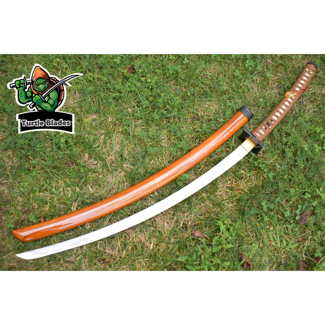 Handmade Afro Sword, Classic Samurai Tachi Sword Real Martial Art Sword ...