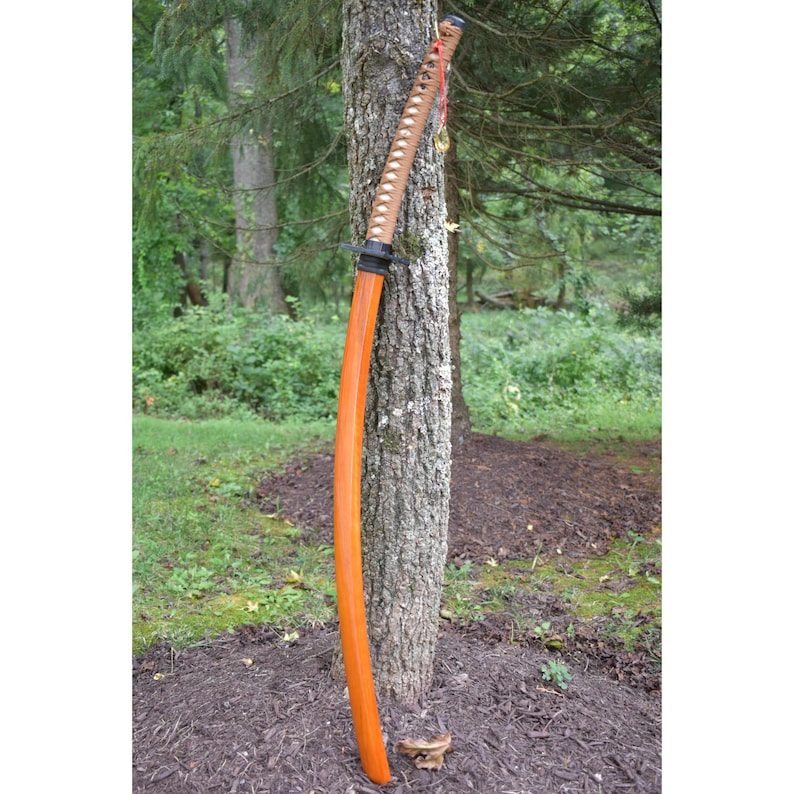 Handmade Afro Sword, Classic Samurai Tachi Sword Real Martial Art Sword ...