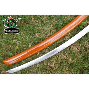 Handmade Afro Sword, Classic Samurai Tachi Sword Real Martial Art Sword ...