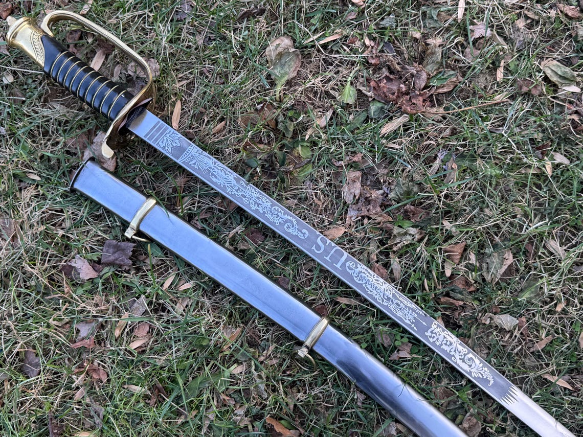 Handmade Accurate U.S Army Sword, 1840 United States Army NCO Sword, U ...