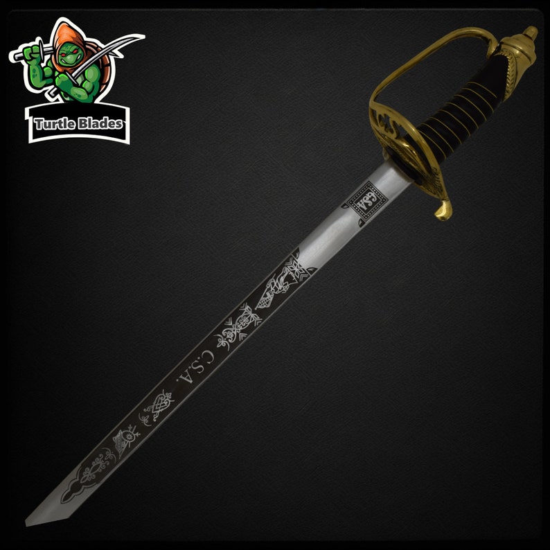 Handmade Cavalry Saber Sword: 1860, CSA Shelby, 1906 Commemorative - Etsy