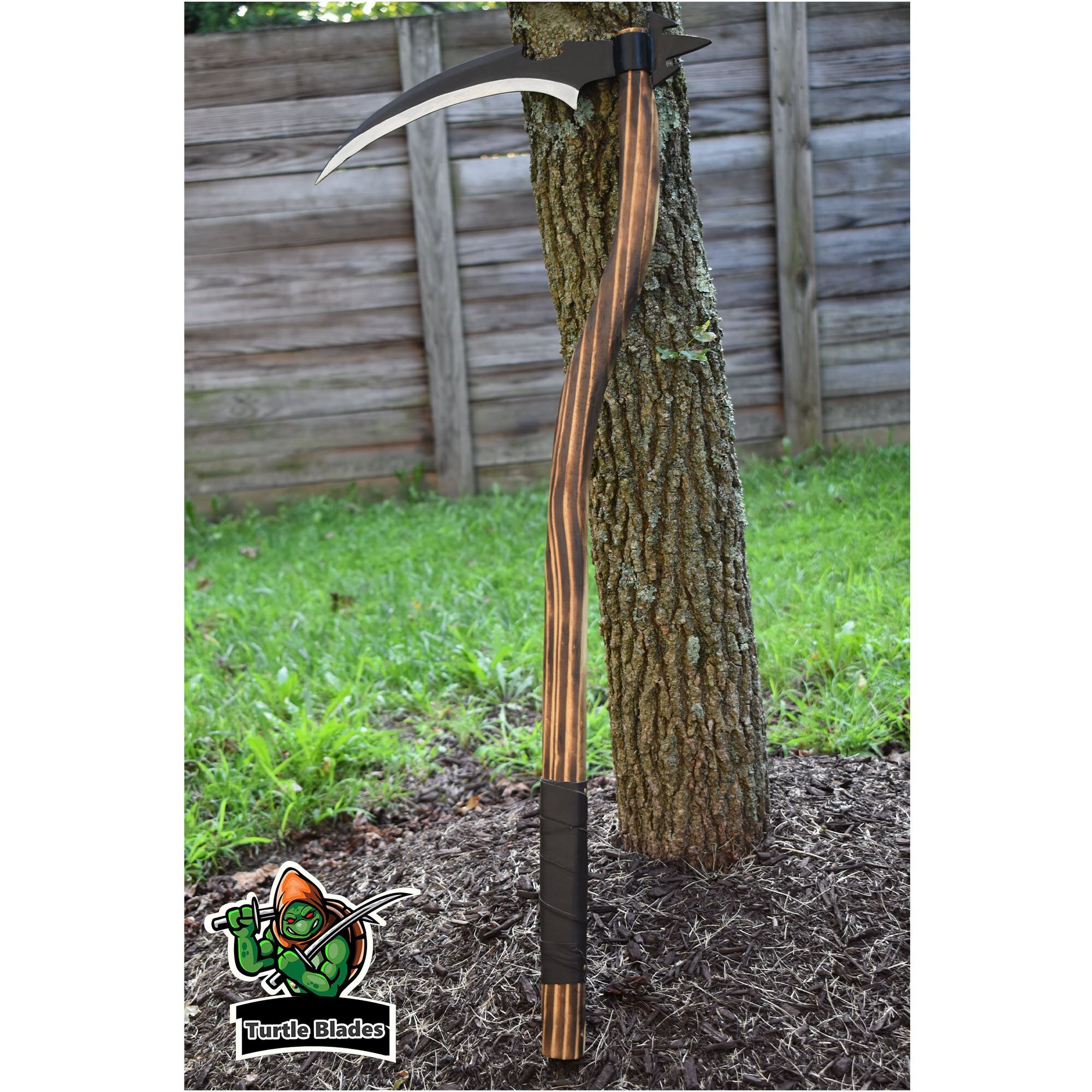 Custom Handmade Grim Reaper Sickle Cosplay 37.5" Overall Length Comes ...