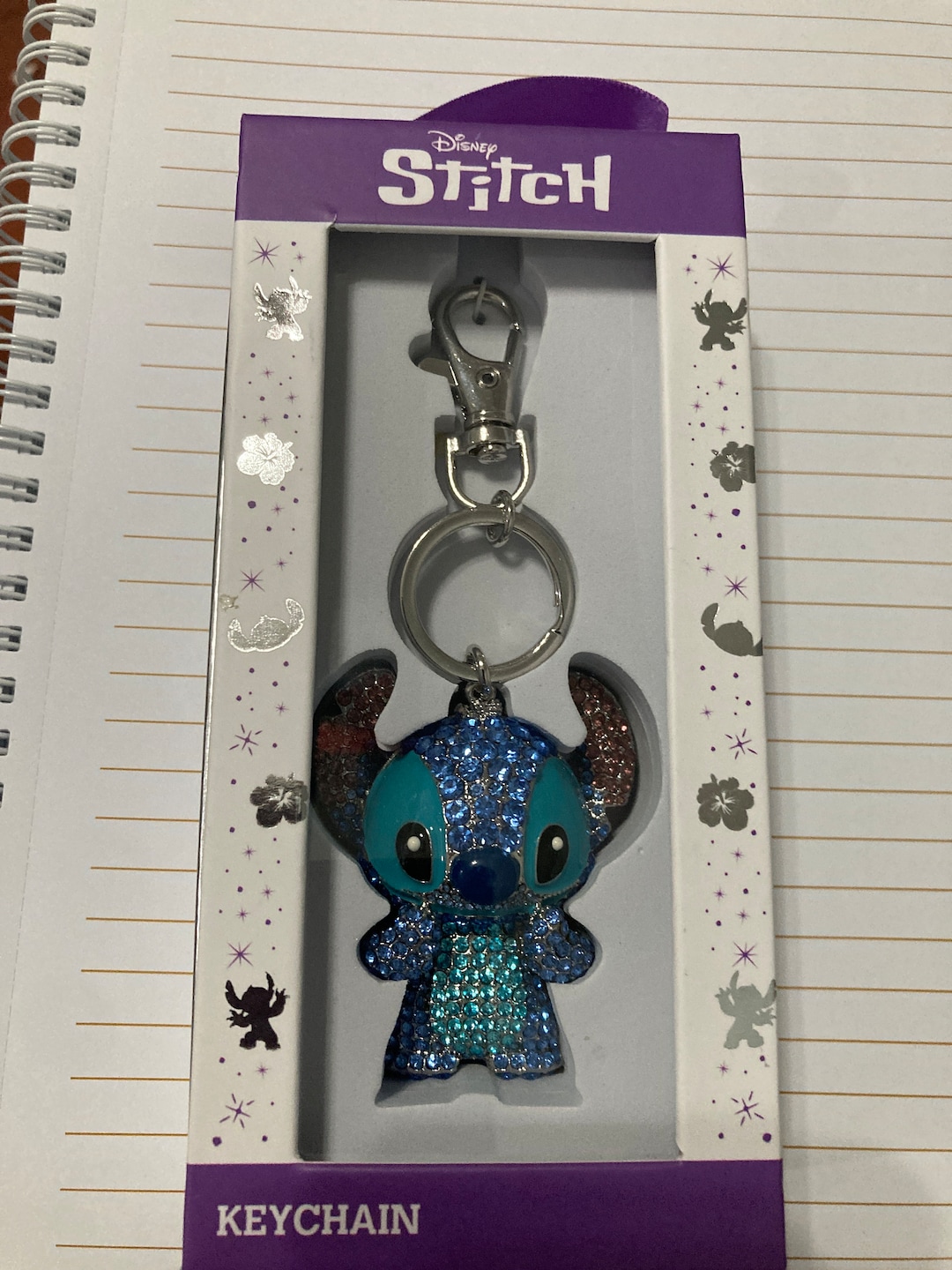 Stitch Bedazzled Keychain - Etsy