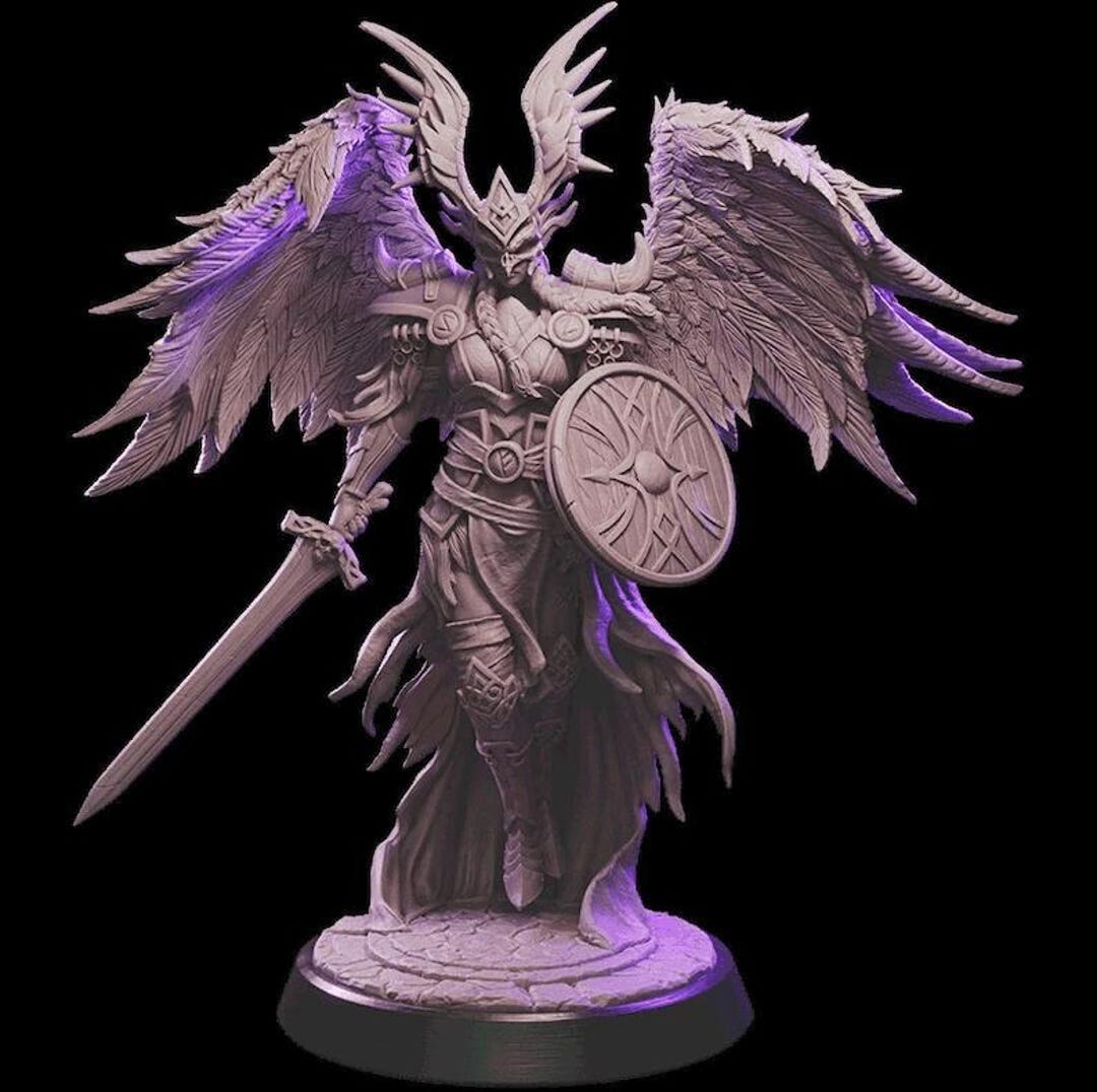 Valkyrie Queen STL File for 3D Printing Fan Art - Etsy