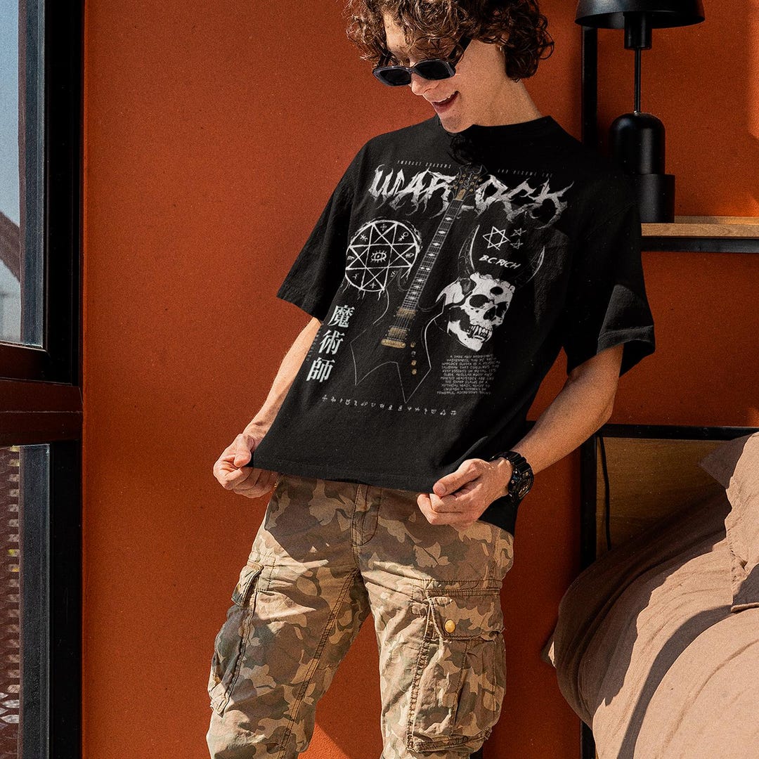 B.C. Rich Warlock T-shirt - Etsy