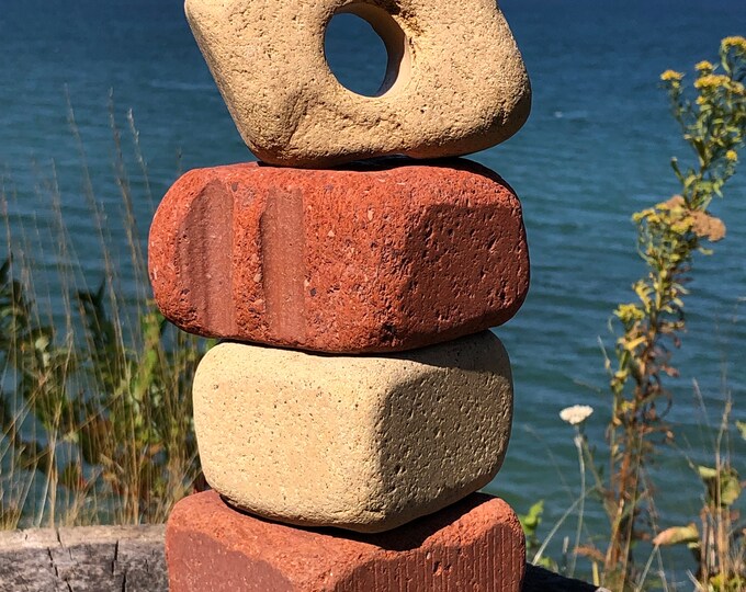 Beach BRICK Sea Brick Antique Brick Beach Finds Brick Craft Supply Lake ...