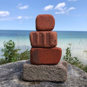 Beach BRICK Sea Brick Antique Brick Beach Finds Brick Craft Supply Lake ...