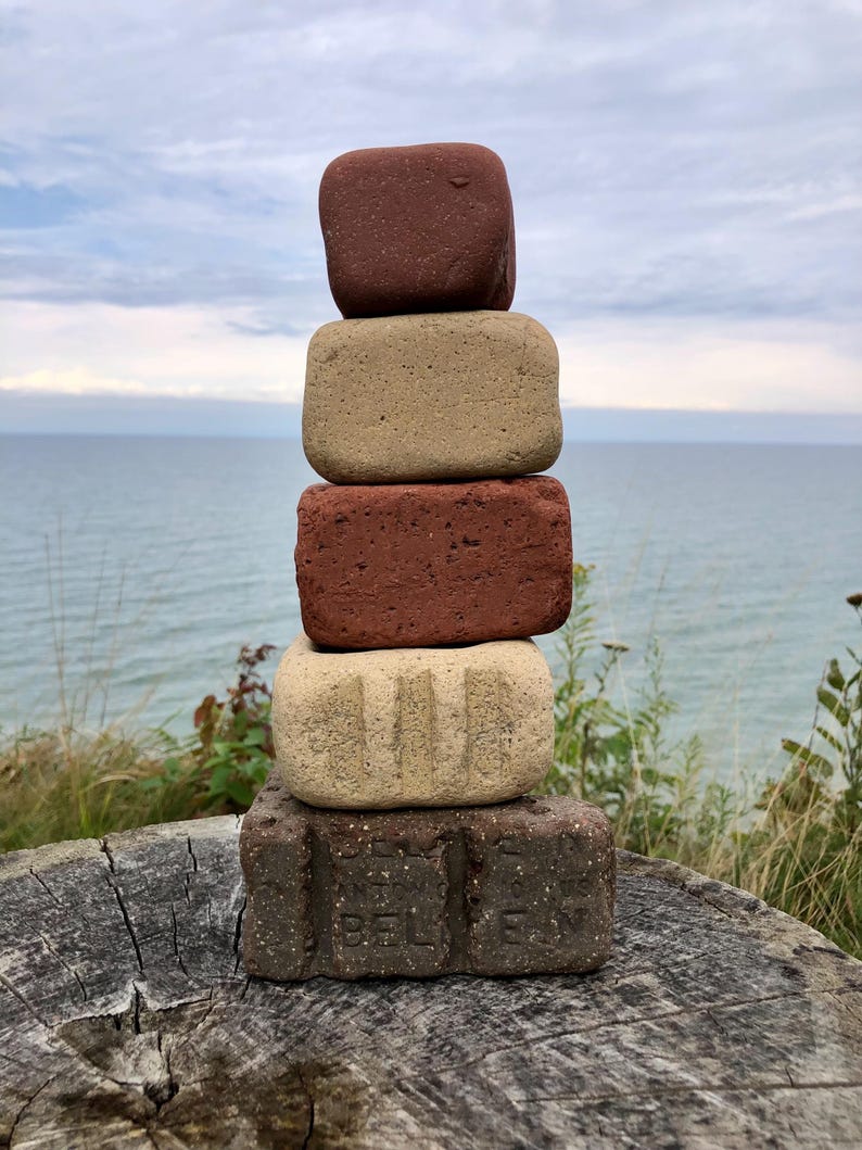 Beach BRICK Sea Brick Antique Brick Beach Finds Brick Craft Supply Lake ...