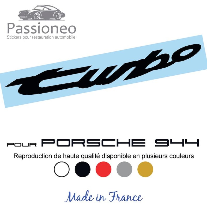 Porsche Turbo Script Logo