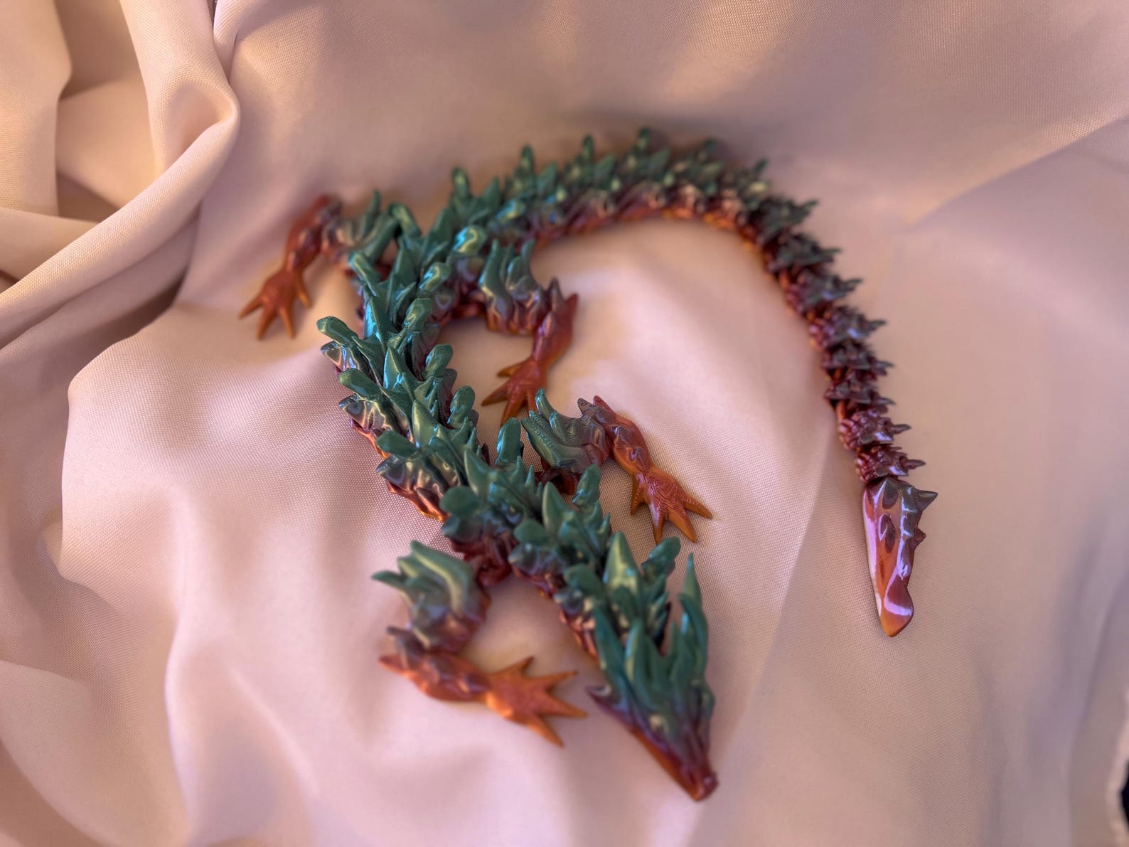 Large Articulated Bone Dragon 3D Printed Item - Etsy